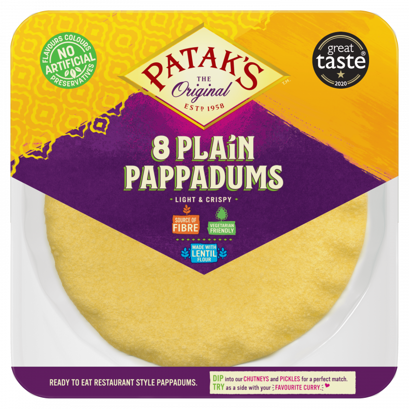 Patak's Indian curry products and recipes