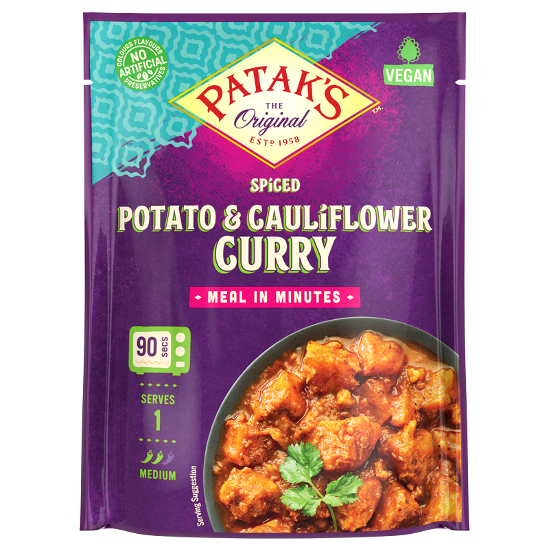 Patak's Indian curry products and recipes