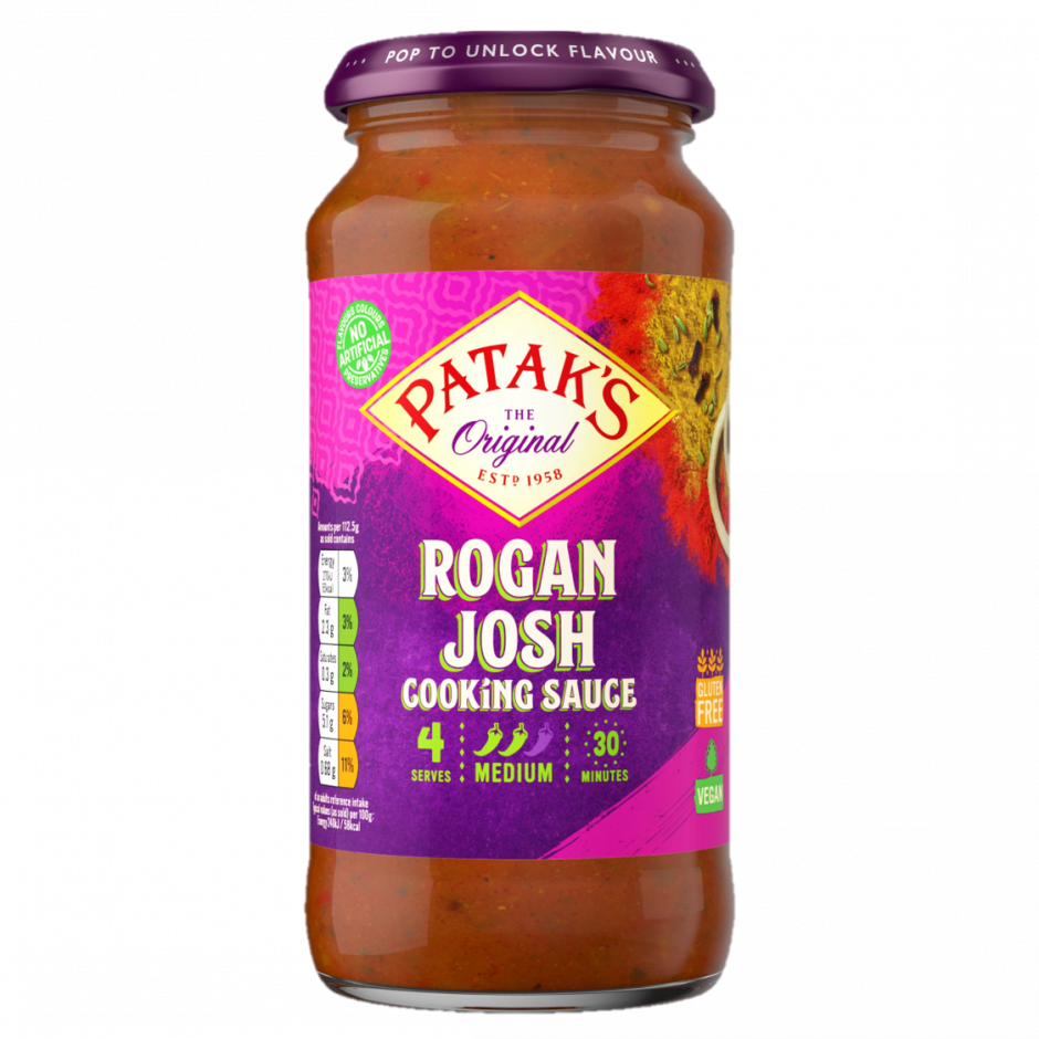 Patak's Rogan Josh Cooking Sauce